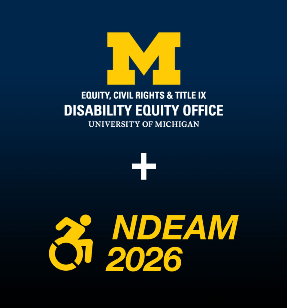 NDEAM – Disability Equity Office